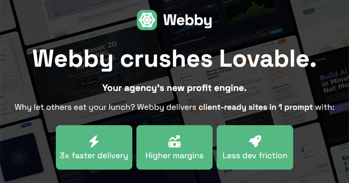Webby.sh — "Web"-site Generator